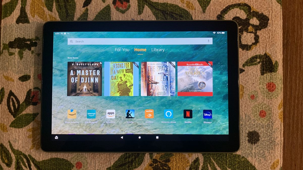 Amazon Fire HD 10 (2021) review | TechRadar