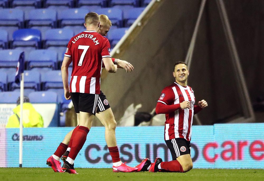 Sharp goal takes Blades past Royals and into FA Cup quarter-finals ...