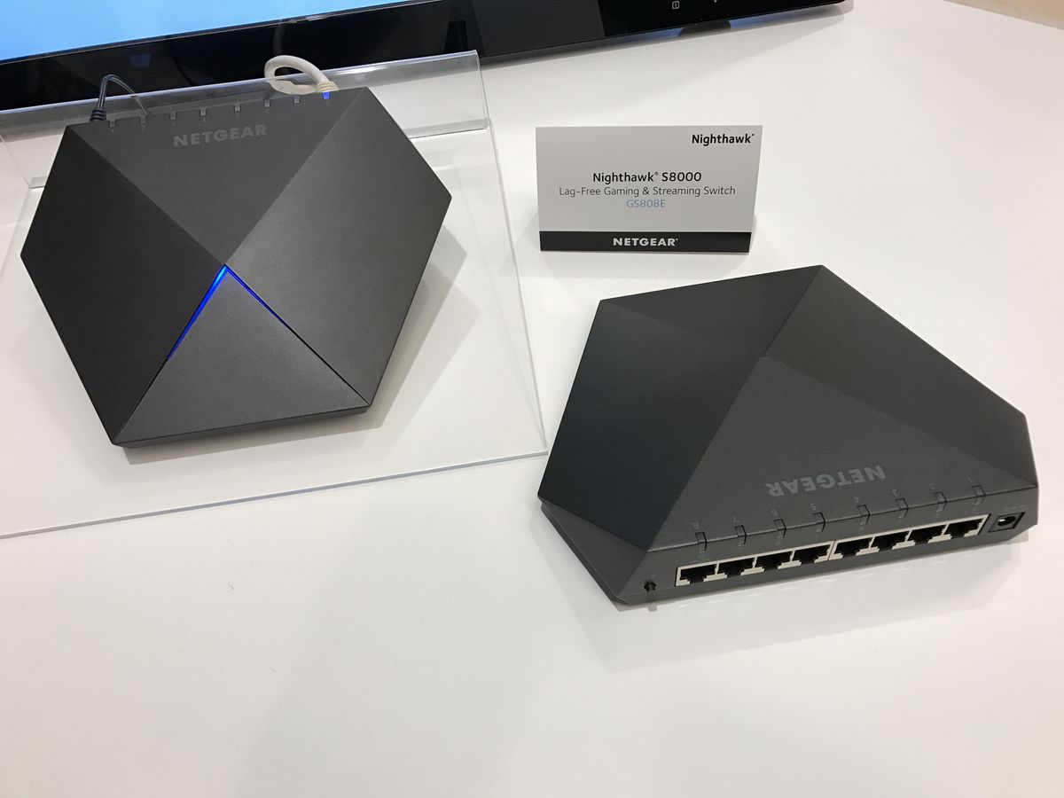Netgear shows off Nighthawk S8000 gaming and media switch at CES 2017 ...