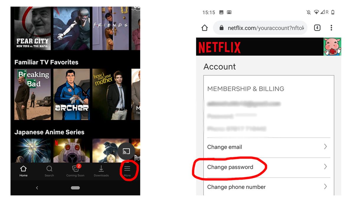 How to change your Netflix password or reset it | TechRadar