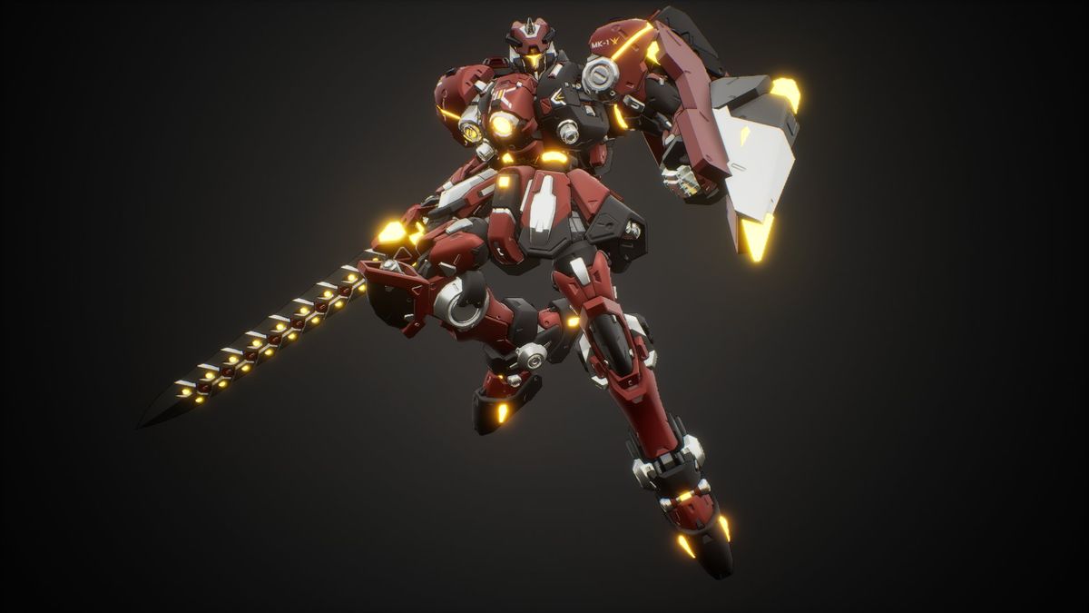 This game lets you build, paint, and customise your own anime mech | PC ...