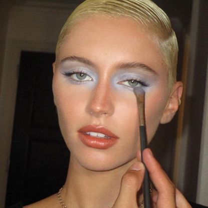 Blue Eye Shadow Is Trending—Here's How to Wear It in 2024 | Who What Wear