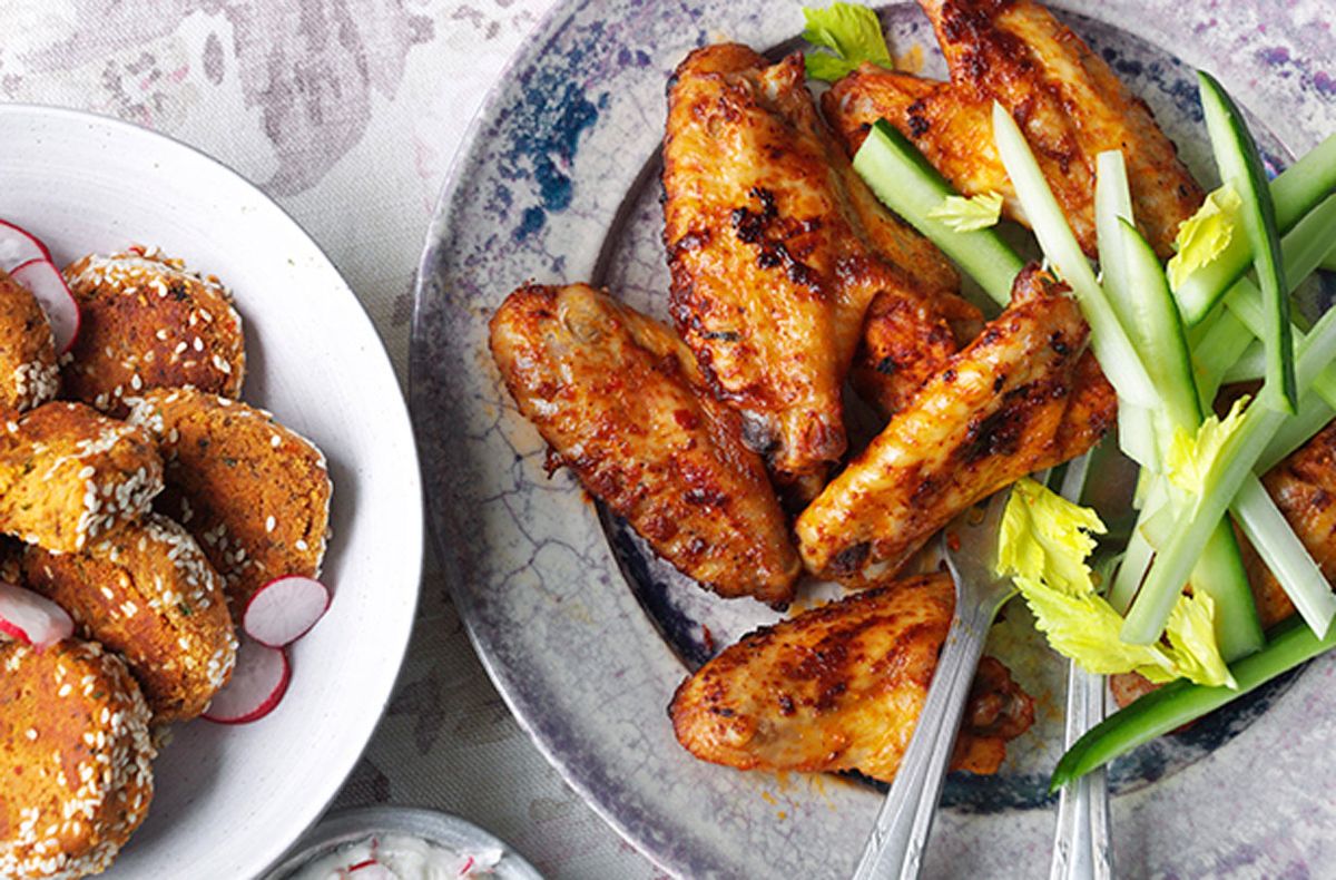 Honeyed chicken wings | Starter Recipes | GoodtoKnow