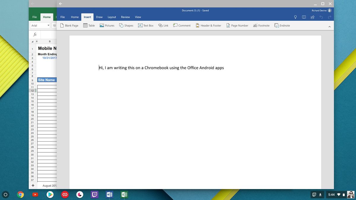 Microsoft Office apps work surprisingly well on Chromebooks | Windows ...
