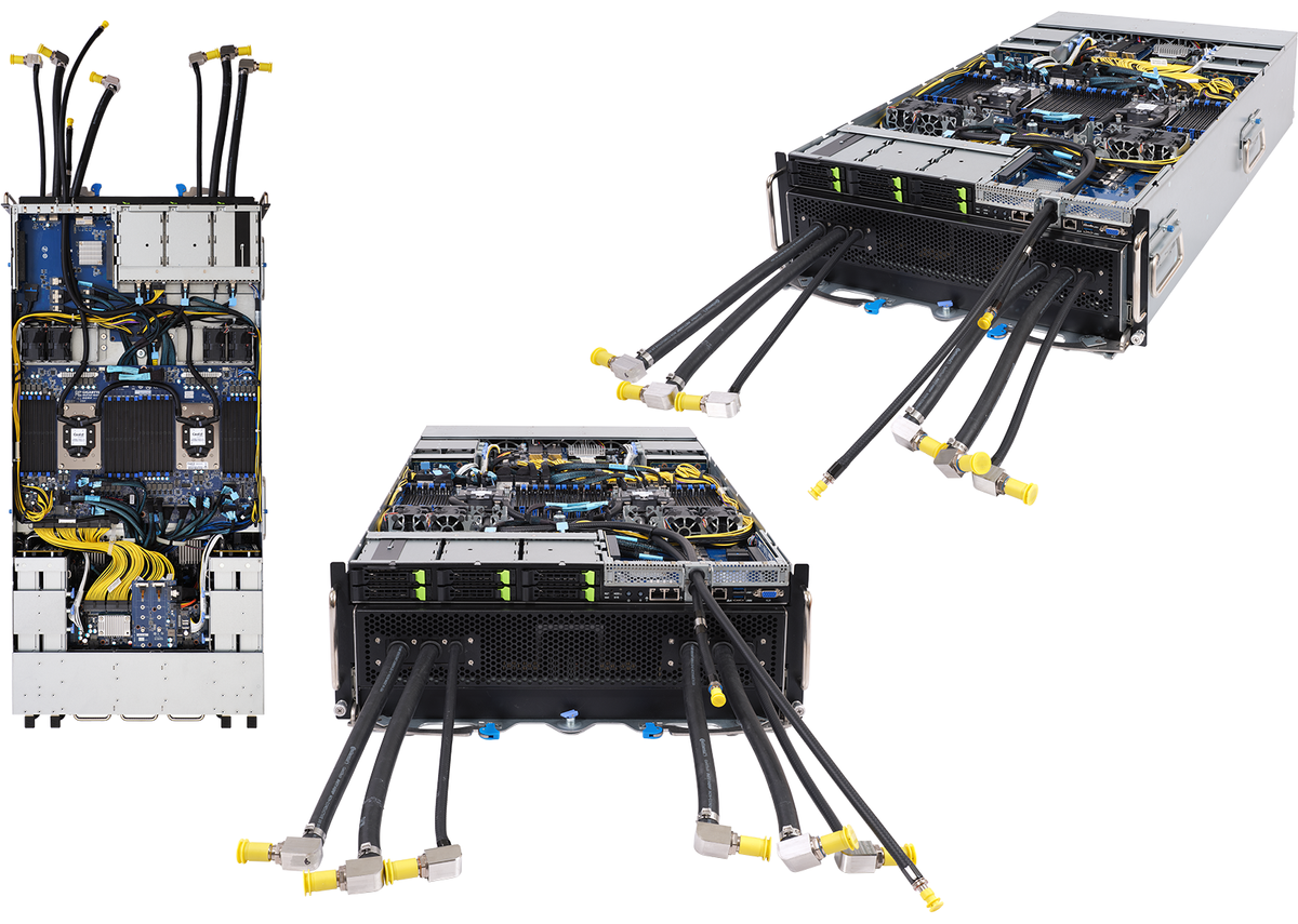 Gigabyte Adopts CoolIT Direct Liquid Cooling for Nvidia A100 Servers ...