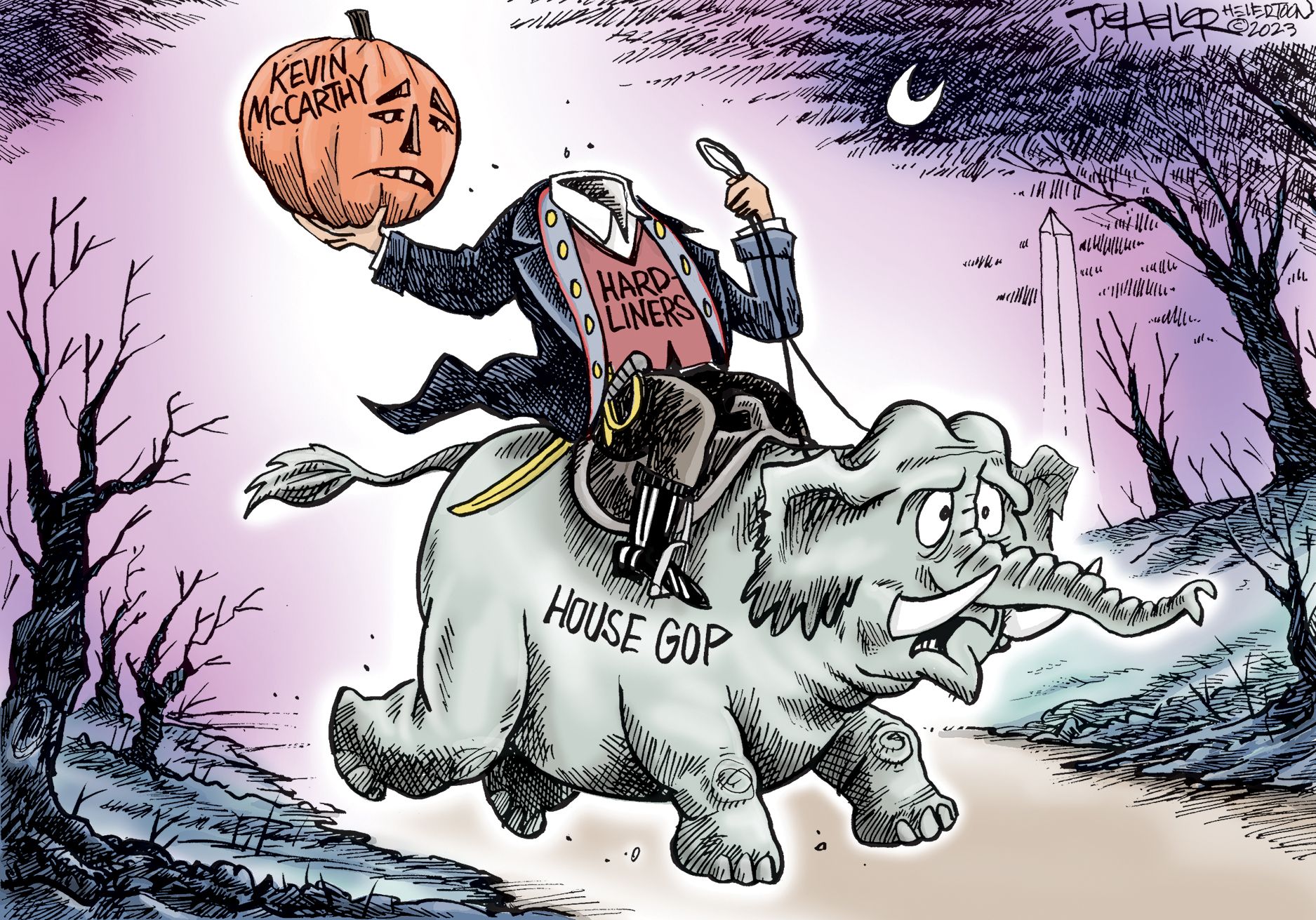 5 wickedly funny cartoons about Speaker McCarthy's ousting | The Week