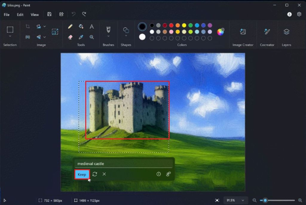 How to use the Microsoft Paint app to perform advanced image editing ...