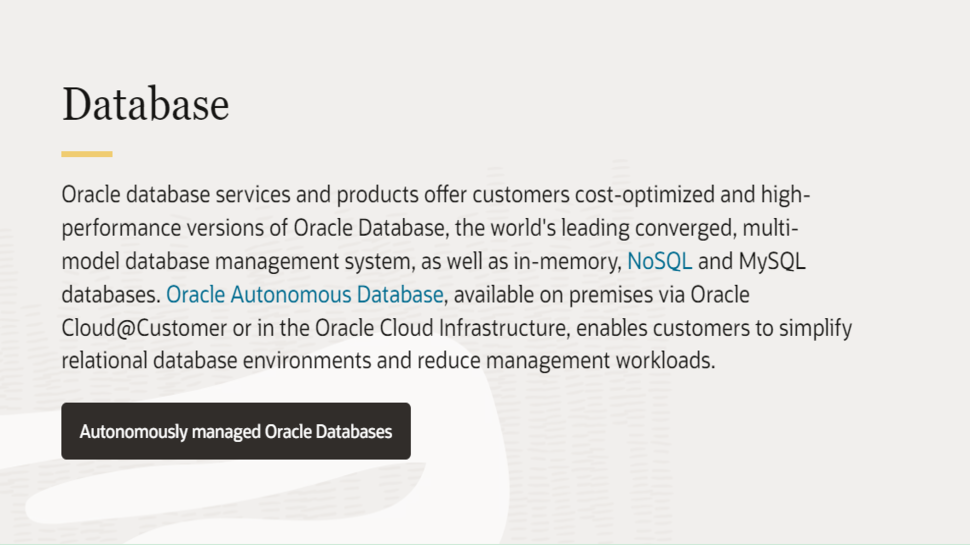 Best cloud database of 2024 | TechRadar