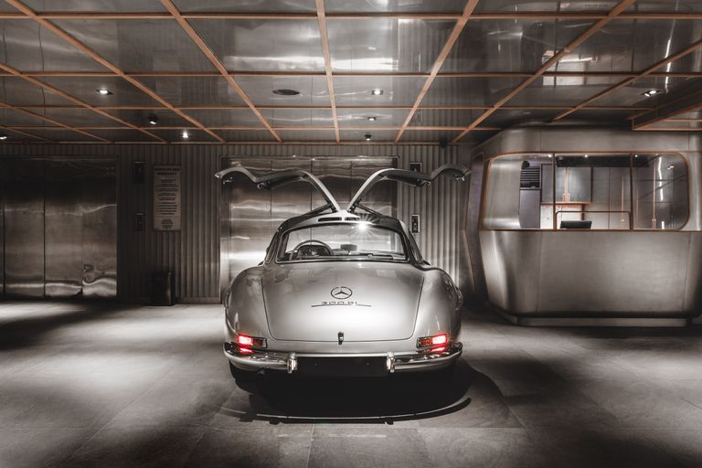 This sybaritic den is designed around a car collection | Wallpaper*