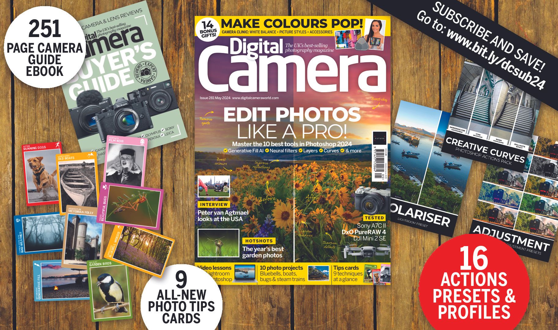 Get 14 bonus gifts with the May 2024 issue of Digital Camera | Digital ...