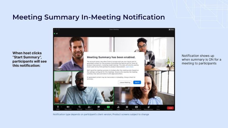 Zoom Steps Back On User Data AI Training Policy Following Massive Zoom Steps Back On User Data AI Training Policy Following Massive