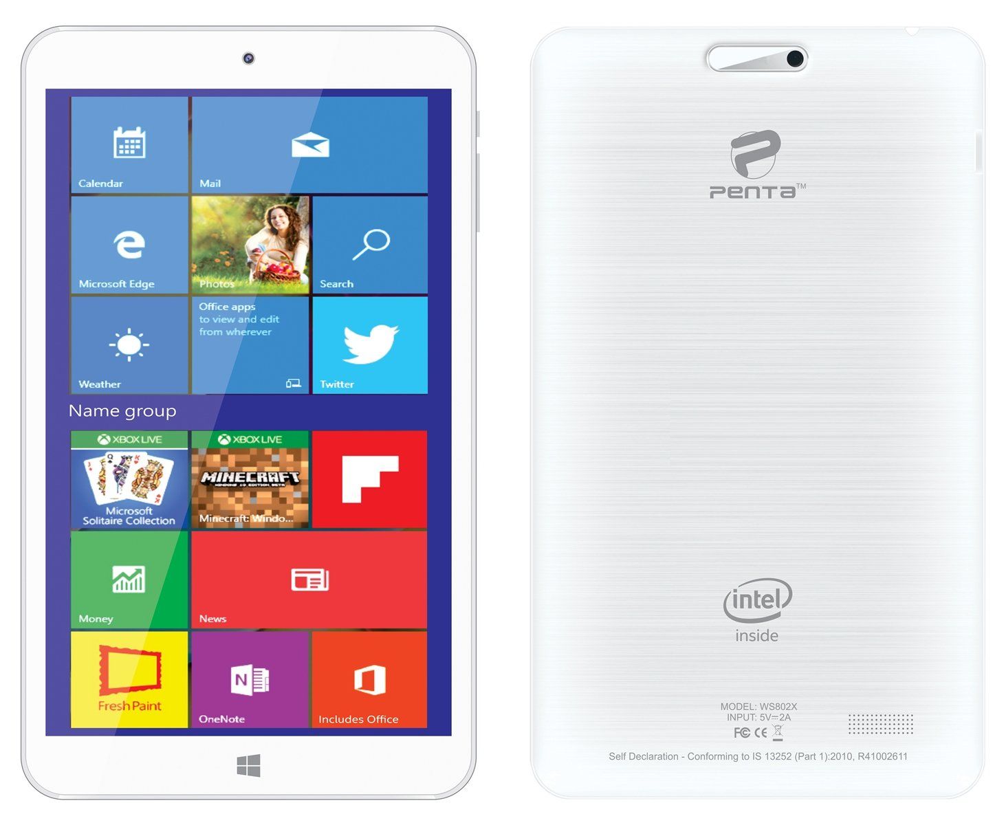Indian OEM launches Penta WS802X, a budget 8-inch Windows 10 tablet for ...