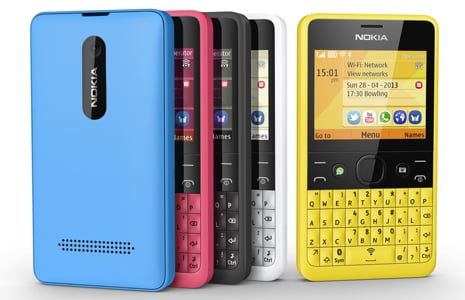 The Nokia physical QWERTY keyboard surprise was... the Asha 210 ...
