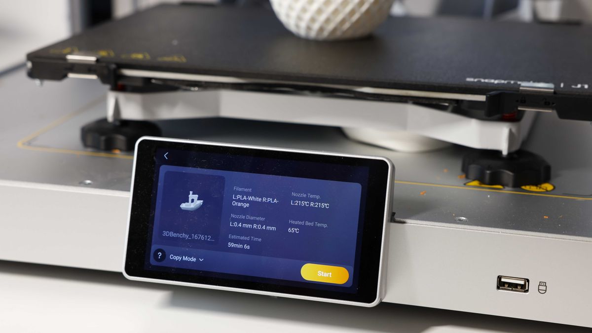 Snapmaker J1 3D Printer Review | TechRadar