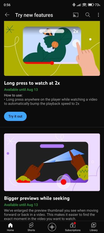 YouTube's latest experiment makes doubling the playback speed easier ...