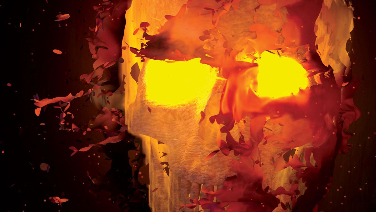 Simulate a Ghost Rider transformation | Creative Bloq