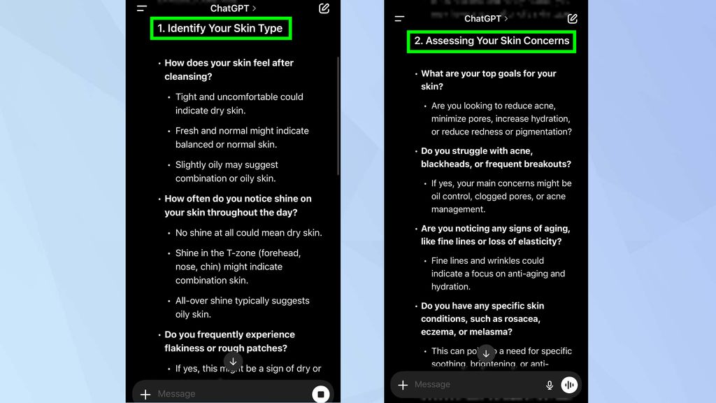 I used ChatGPT to improve my skin — here's what happened | Tom's Guide
