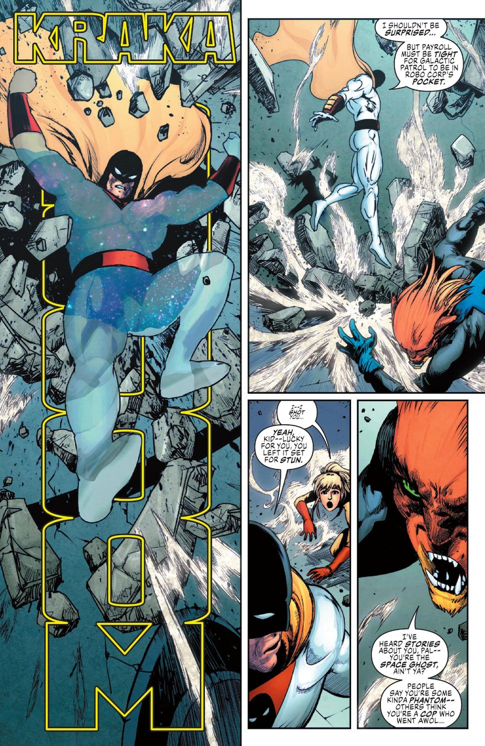 Space Ghost finally gets his due in a new ongoing comic series: "This ...