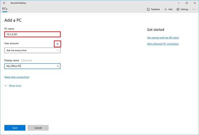 How to use Remote Desktop app to connect to a PC on Windows 10 ...