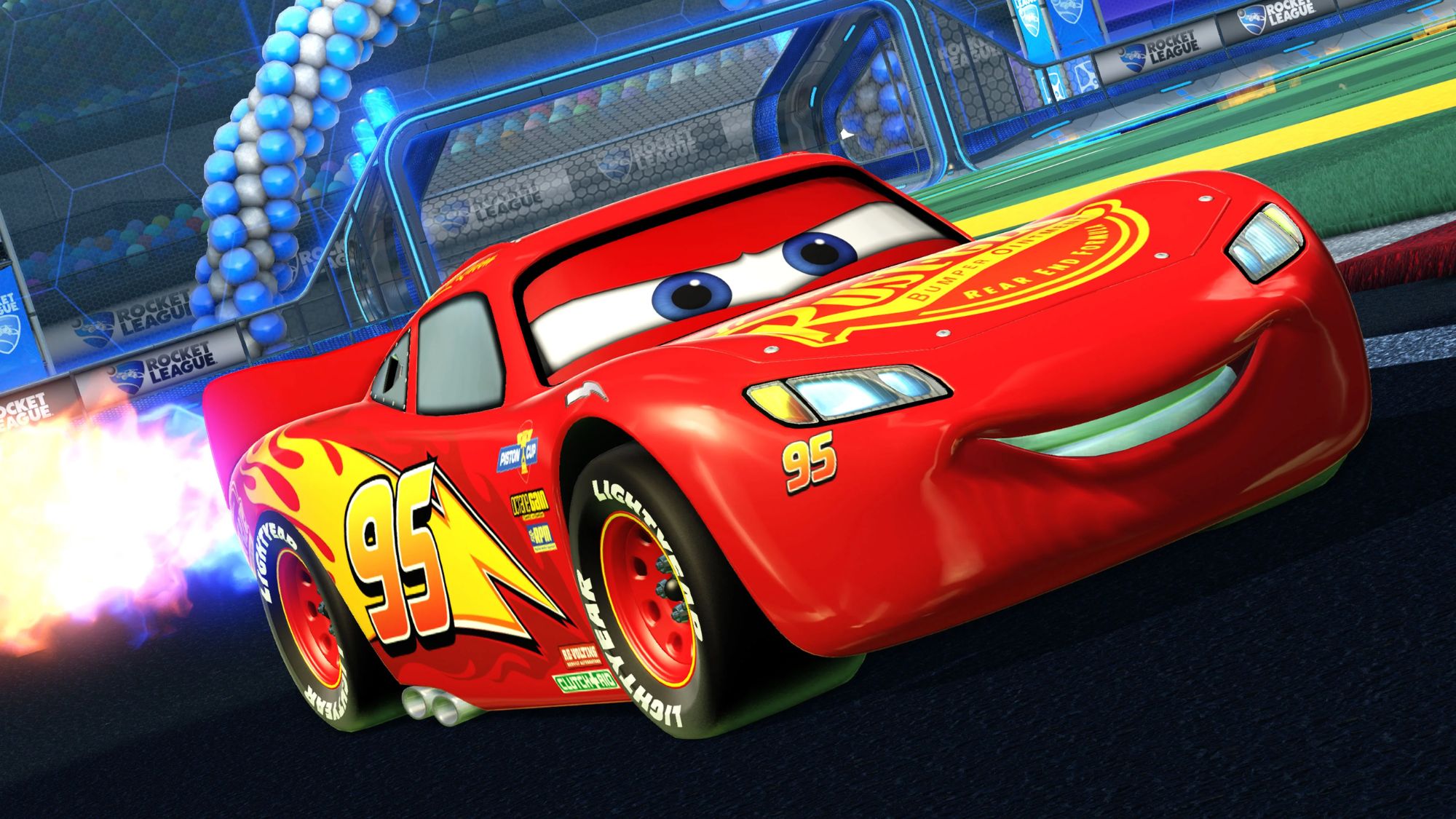 Rocket League Welcomes Lightning McQueen With Its Latest Cars Crossover Rocket League Welcomes Lightning McQueen With Its Latest Cars Crossover