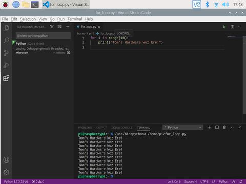 Microsoft Visual Studio Code Arrives on Raspberry Pi | Tom's Hardware