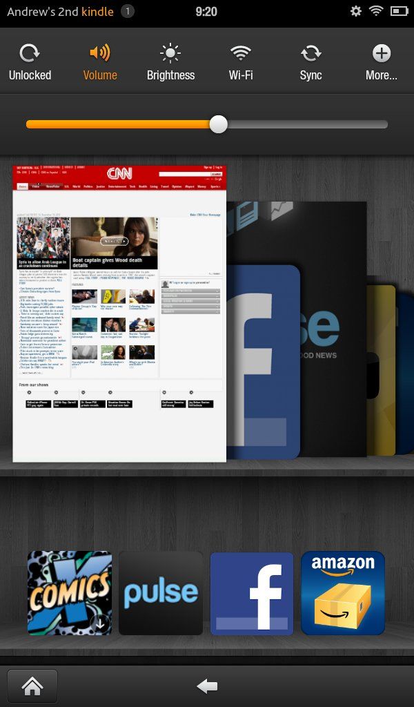 Quick Navigation Tour - The Amazon Kindle Fire: Benchmarked, Tested ...