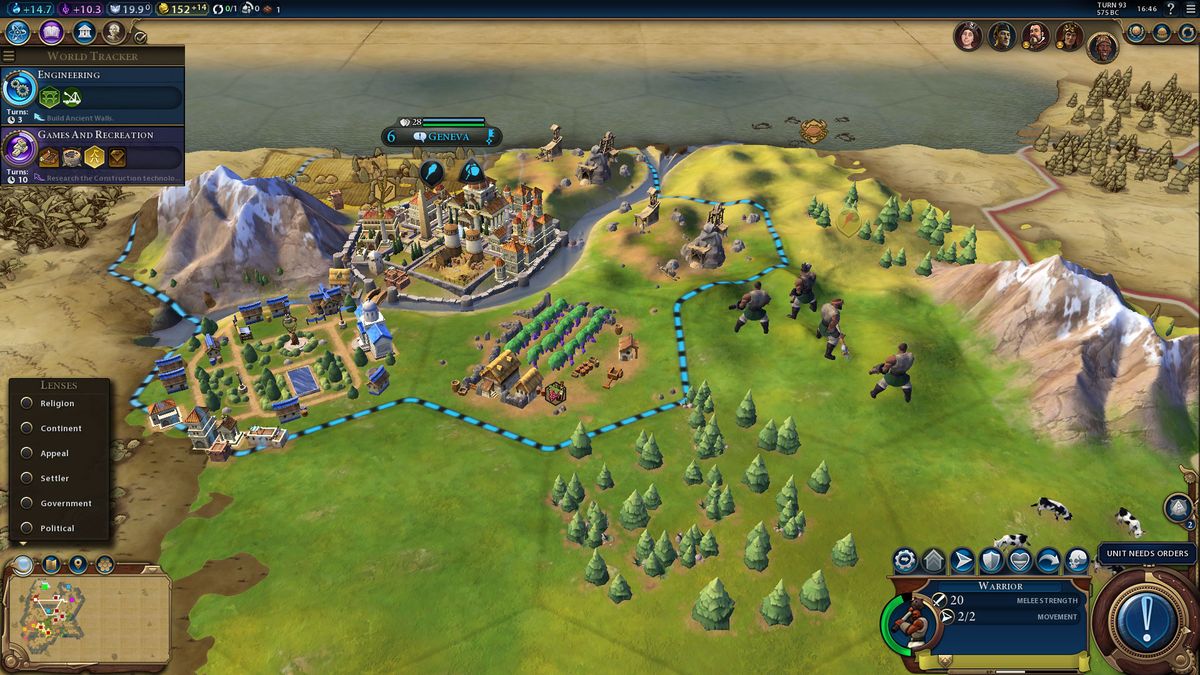 How Civilization 6 runs on a laptop with integrated graphics | PC Gamer