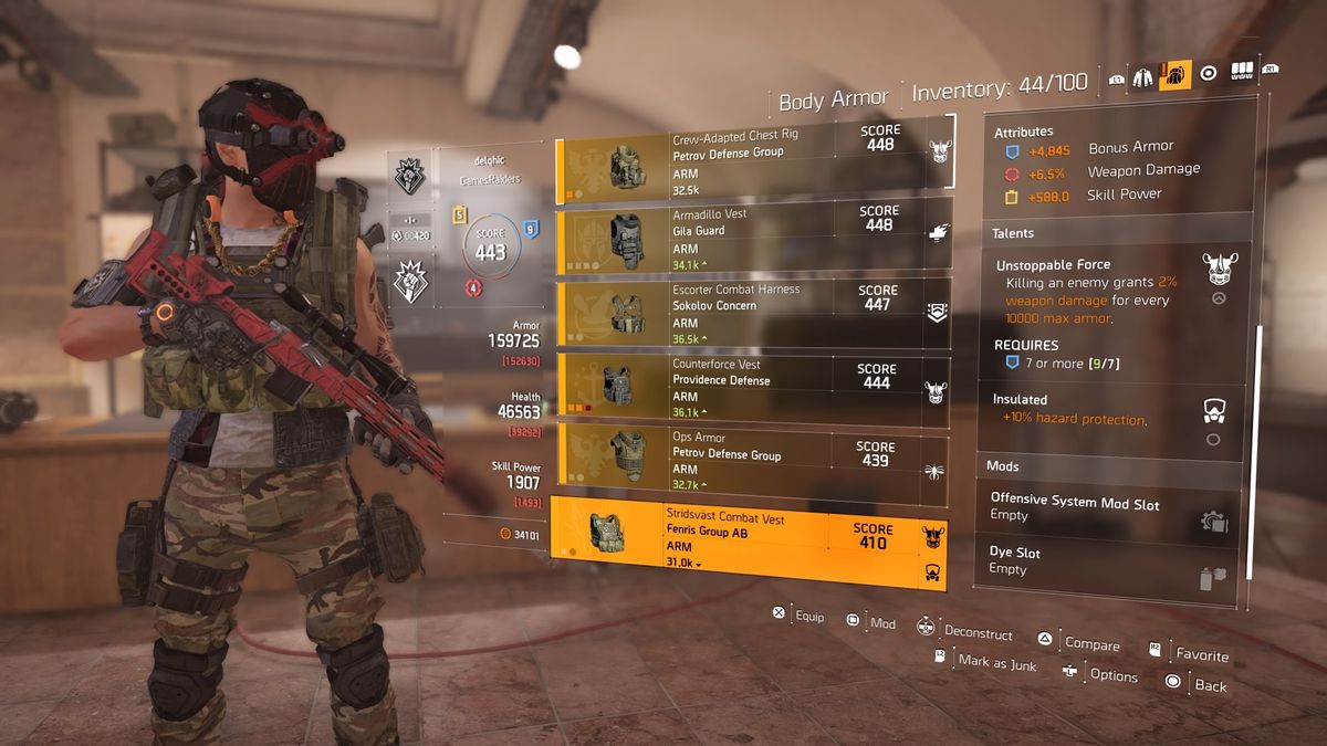 Division 2 Builds: How to build your character and dominate Washington ...