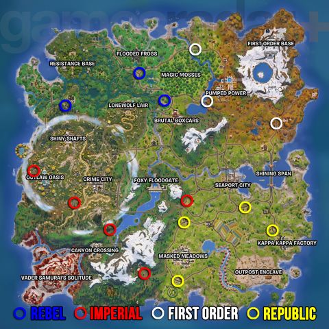 Fortnite Outposts: Where to visit them | GamesRadar+