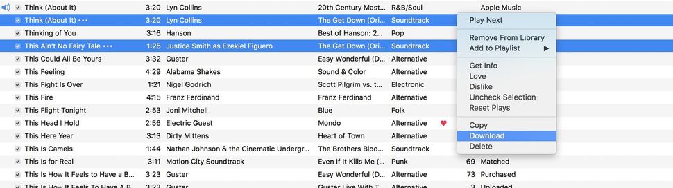 How to download all your music from iCloud Music Library to your Mac ...