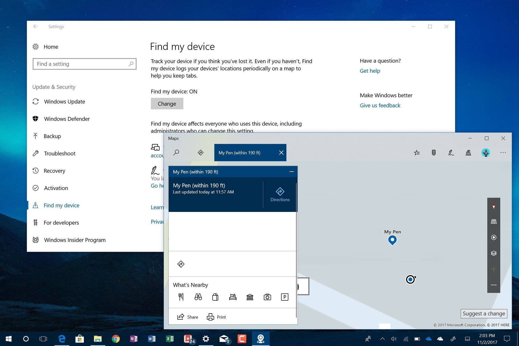 How to find your Surface Pen in the Windows 10 Fall Creators Update ...