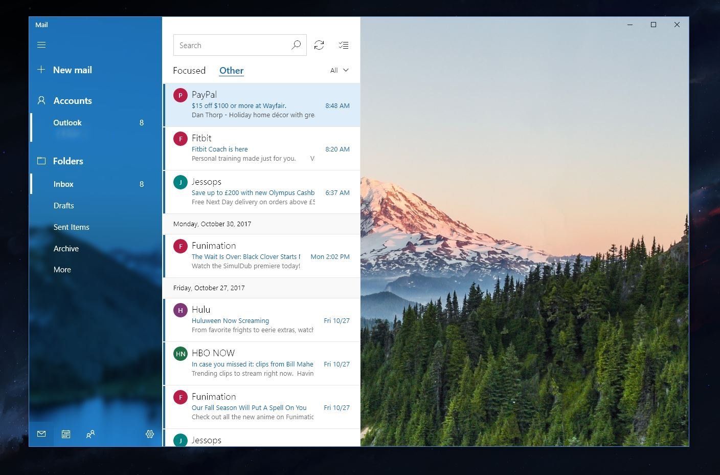 Mail and Calendar Fluent Design update now rolling out to everyone ...