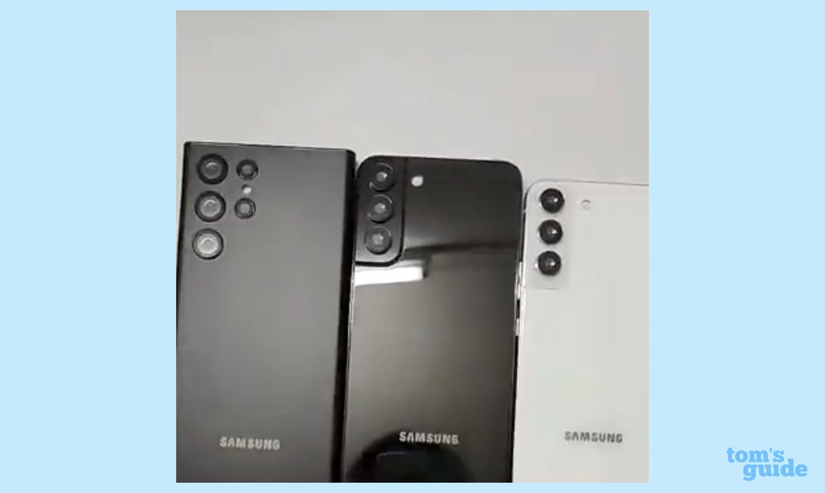 World's first Samsung Galaxy S22 video shows all three models from ...
