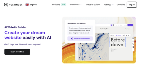 What is Hostinger AI web builder? Everything we know about the helpful ...
