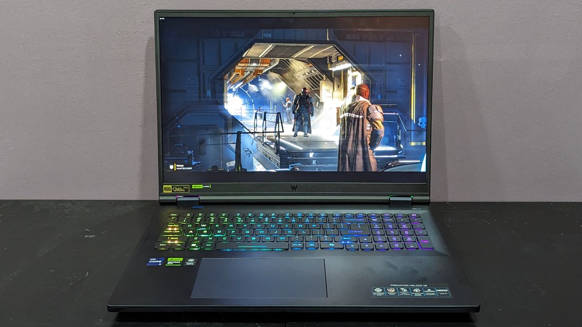 Acer Predator Helios 18 review: A great gaming laptop with a stunning ...