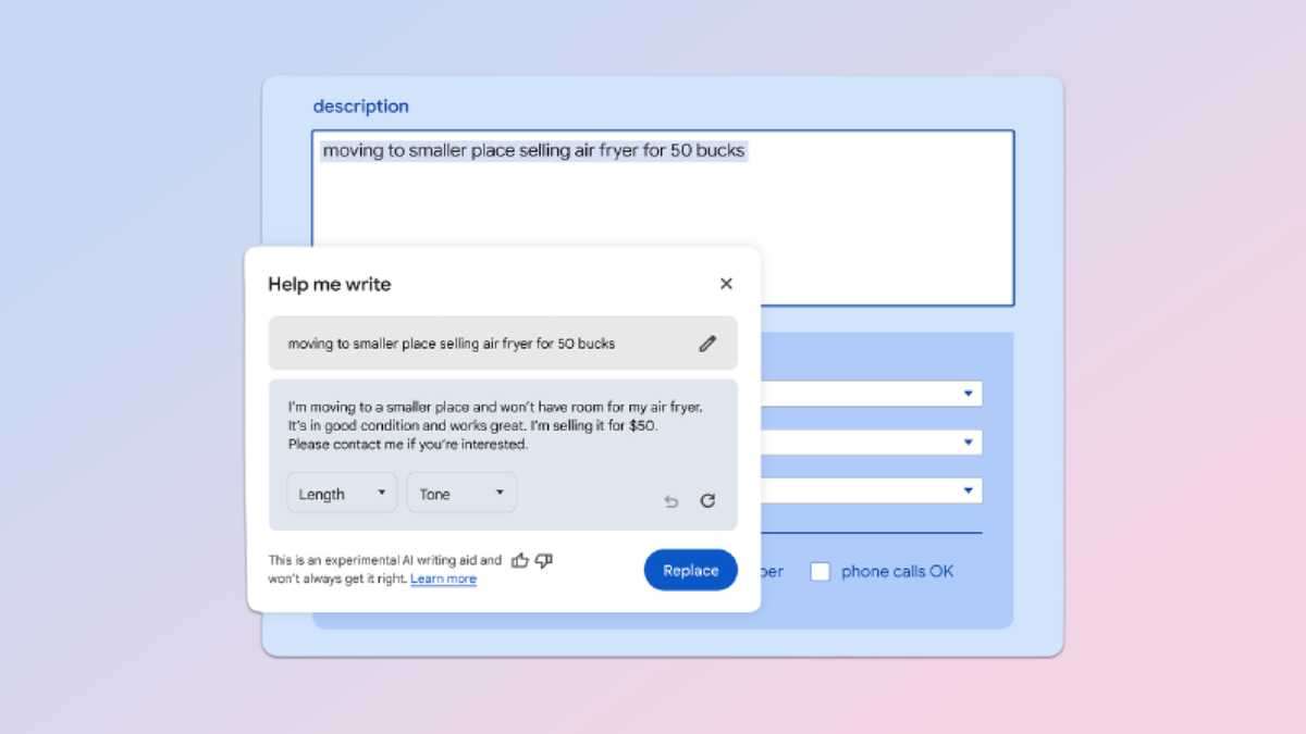 Chrome users can now use AI to help them write anything — here's how it ...