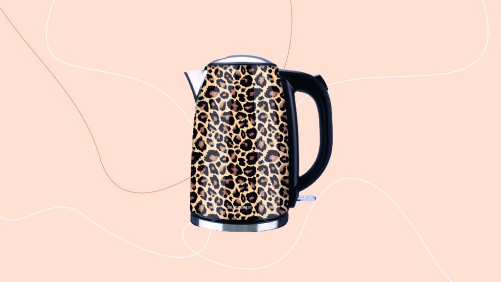 Lidl brings leopard print into the kitchen with a kettle | Ideal Home