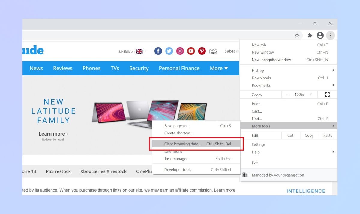 How to clear cache in Chrome | Tom's Guide