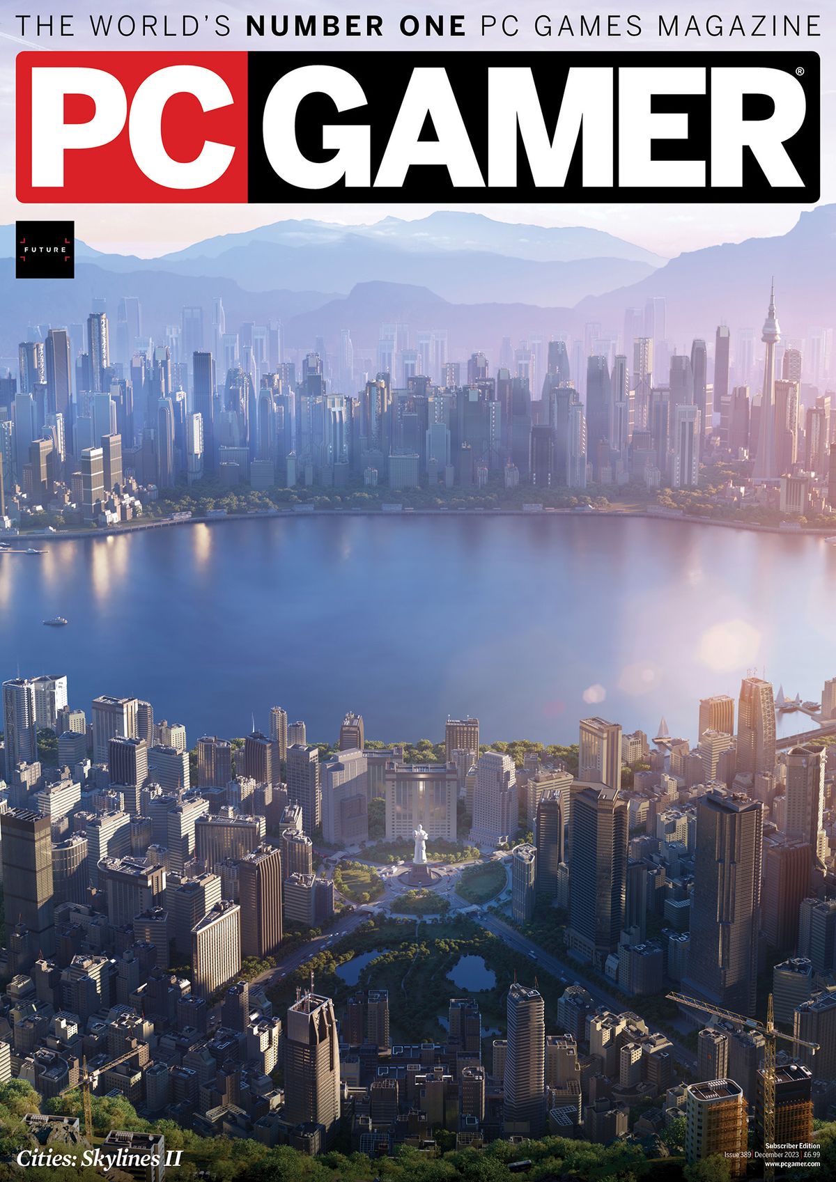 PC Gamer UK December issue on sale now: Cities Skylines II | PC Gamer