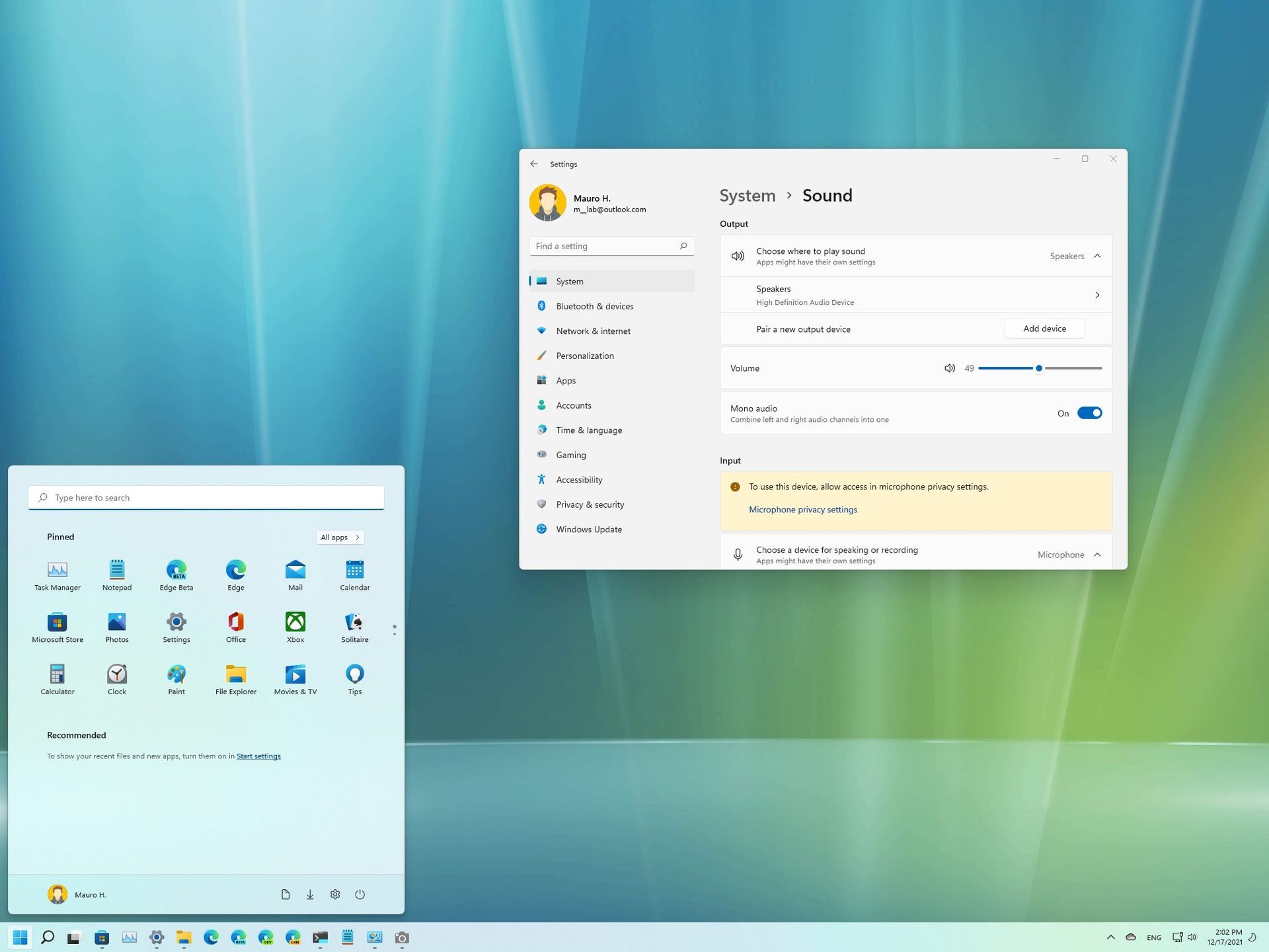 How to enable mono audio on Windows 11 | Windows Central