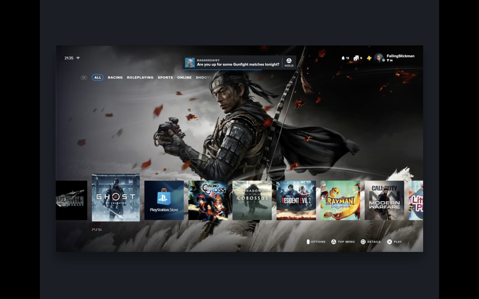 PS5 video shows the gorgeous user interface we want | Tom's Guide