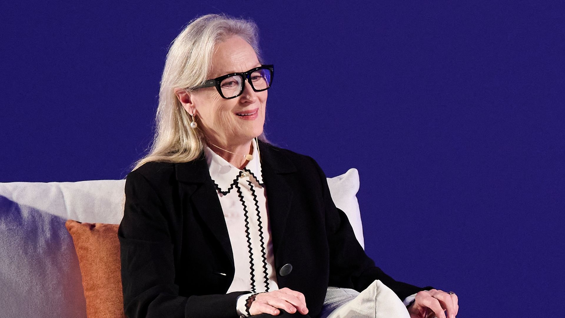 Meryl Streep's white hair is so chic and we're obsessed | Woman & Home
