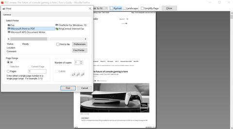 How to save a web page as a PDF | Tom's Guide