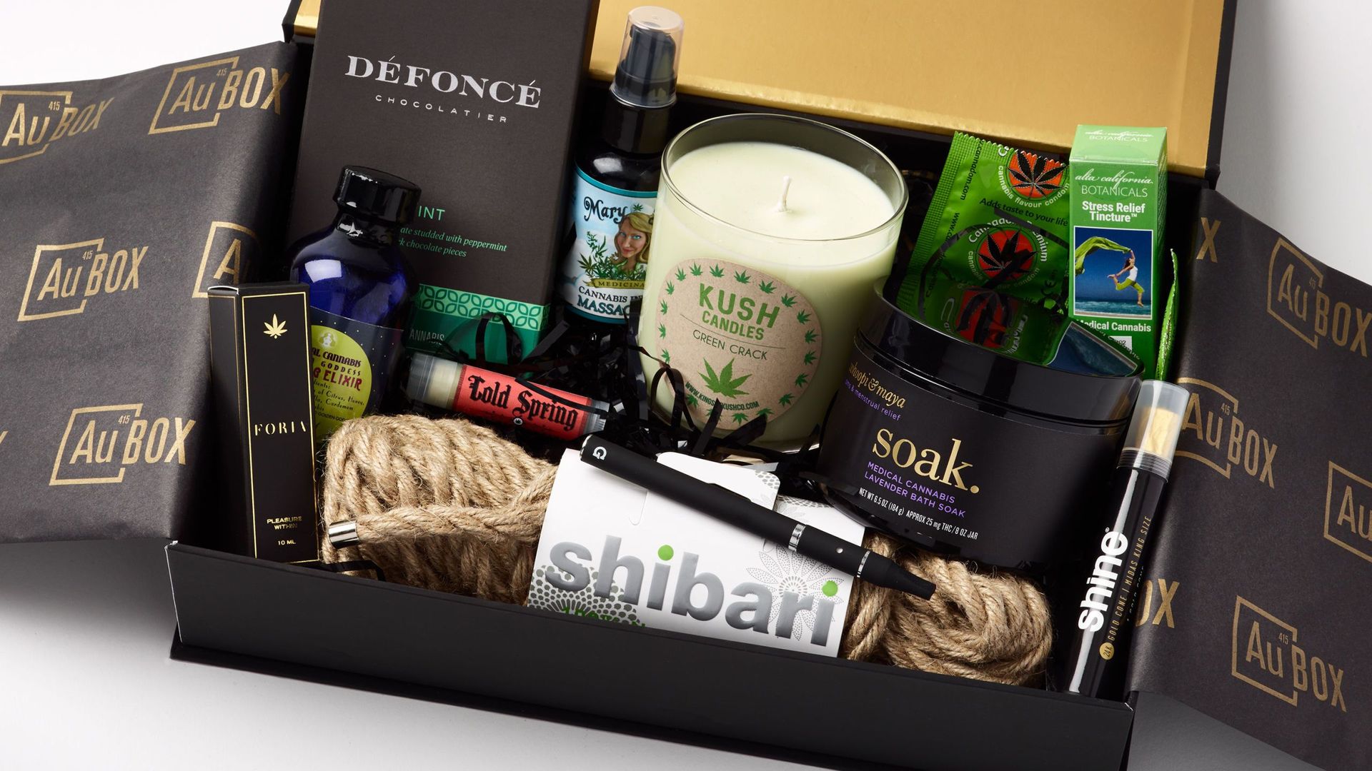 Cannabis Subscription Box AuBox - Marijuana Subscription Box | Marie Claire