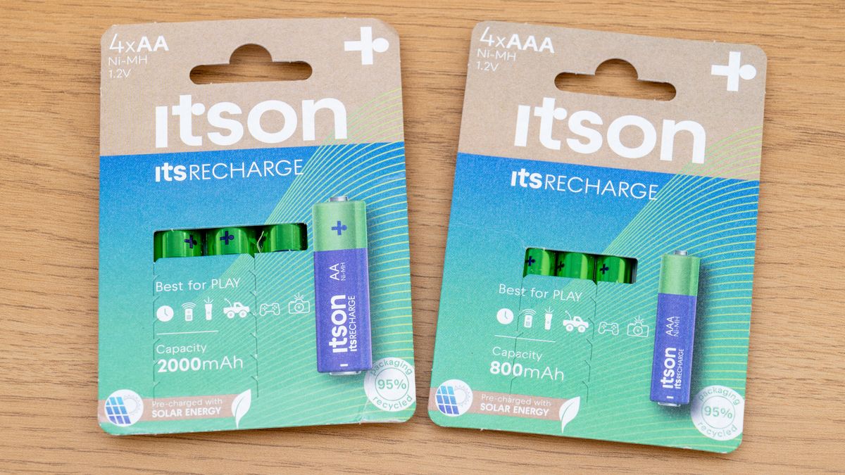 Itson ItsRecharge AA & AAA batteries review: a brand new brand of ...