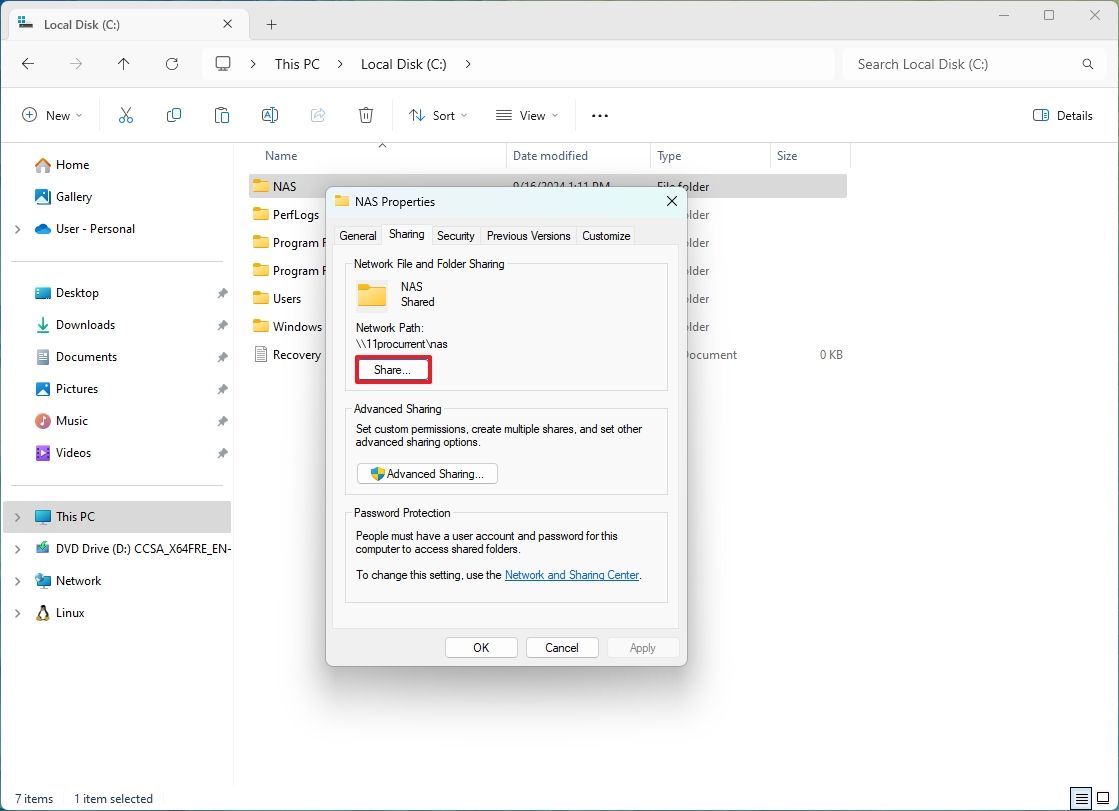 How to convert a PC into a NAS on Windows 11 | Windows Central