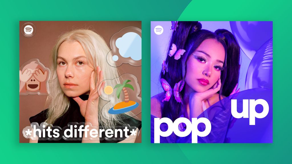 Behind the designs of 4 striking Spotify playlist covers | Creative Bloq