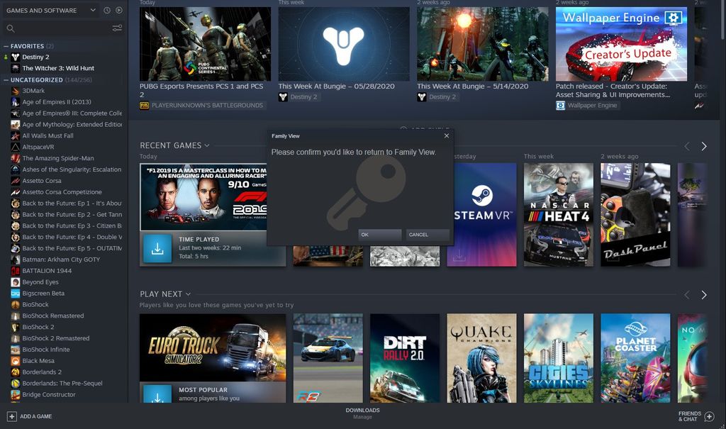 How to set up and use Steam Family View | Windows Central