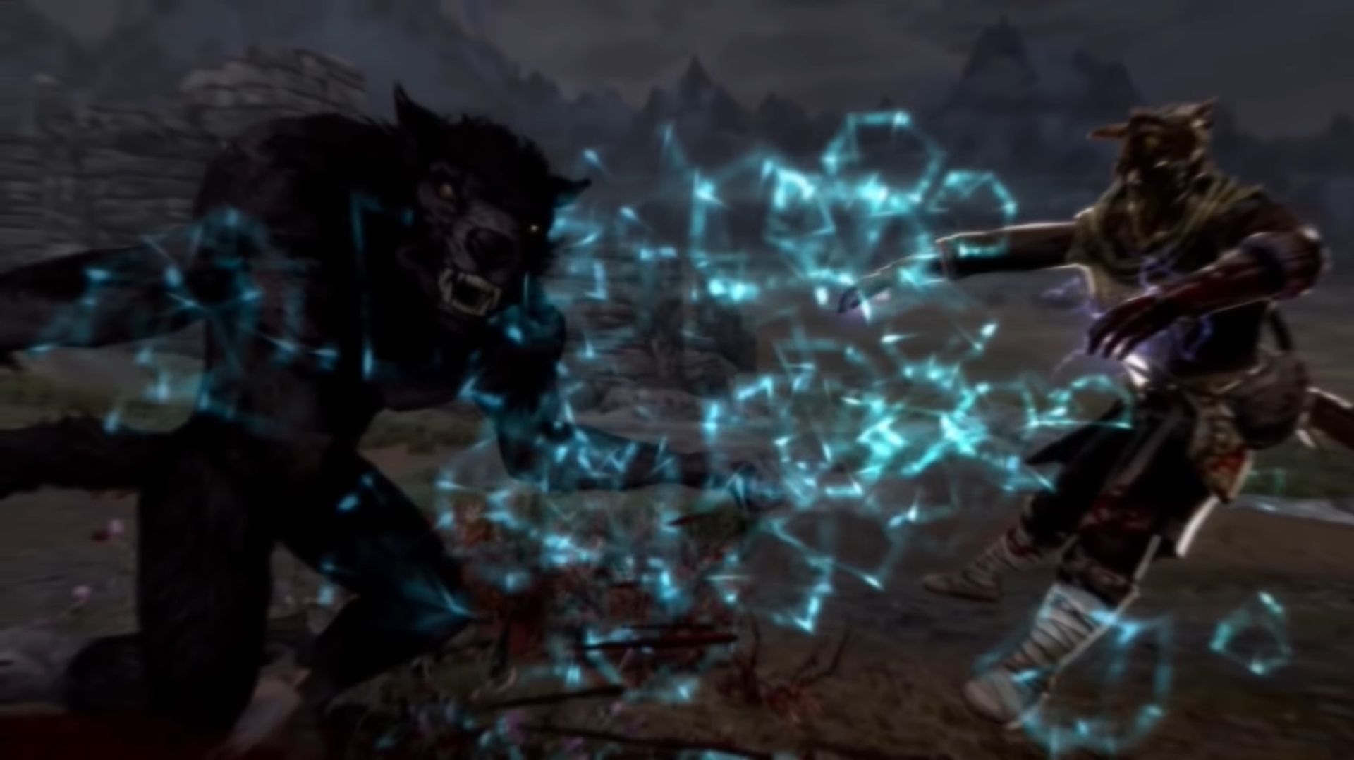 Skyrim werewolf transforms in the wild, community loses it | GamesRadar+