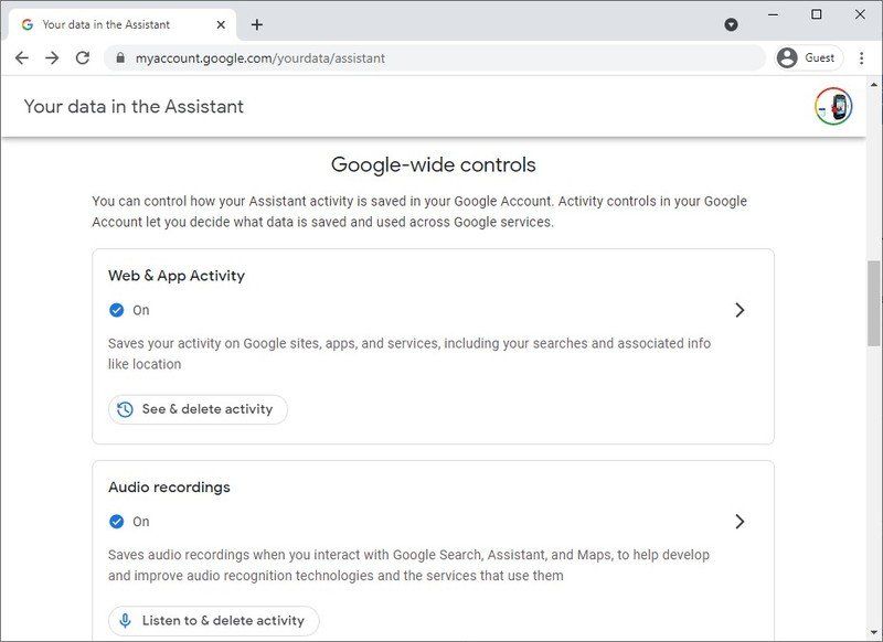 How to set up automatic deletion of your Google Assistant data ...